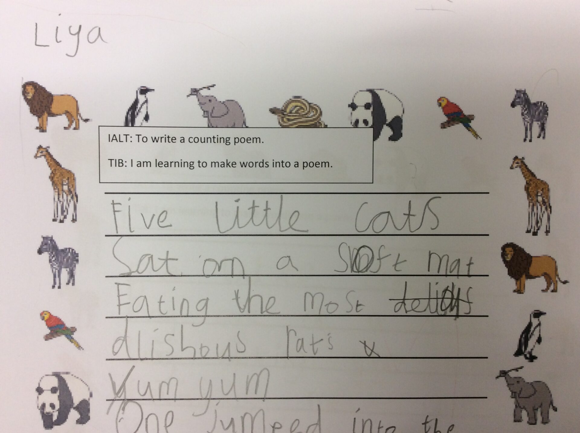 Counting Poetry – Merry Hill