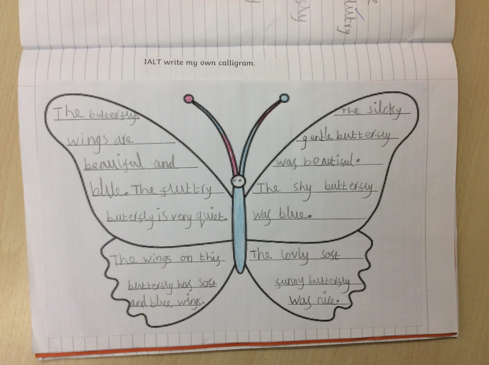 English – Calligrams – Merry Hill